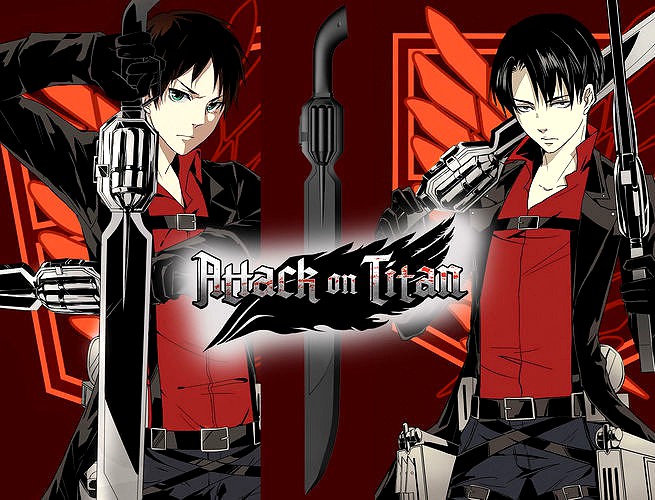 Attack on Titans gunblade anime prop | 3D model