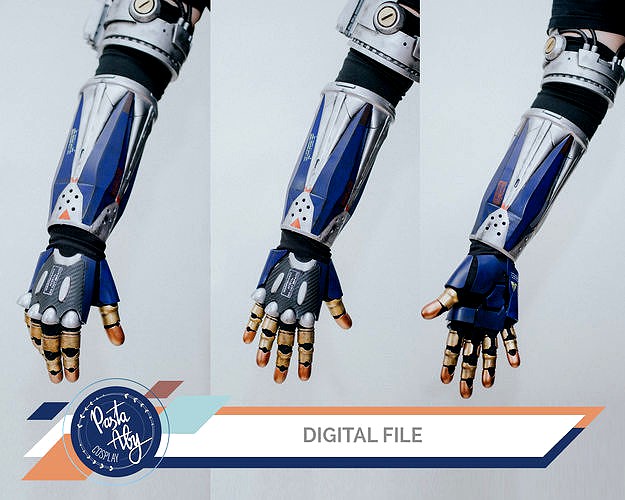 Nero Devil May Cry 5 Overture arm Cosplay Prop | 3D model