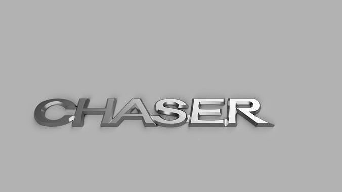 Toyota CHASER logo | 3D model