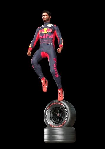 F1 WINNER MAX MAX VERSTAPPEN | 3D model