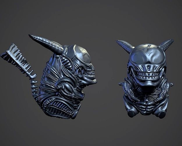 Alien Xenomorph 3d model for printing | 3D