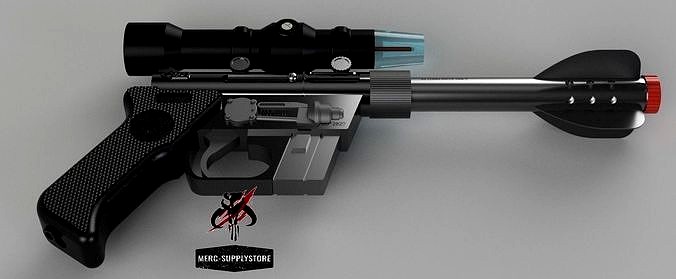 DL-21 Dengar Blaster 3D Files | 3D model