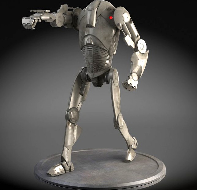 Star Wars B2 Battle Droid3d model