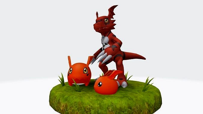 Guilmon baby evolution | 3D model