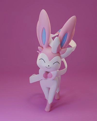 Pokemon - Sylveon | 3D model