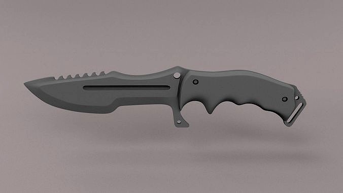 Huntsman Knife CS GO | 3D model