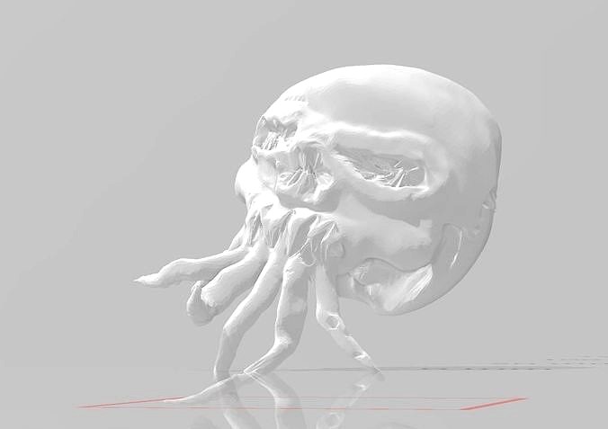 SQUID SKULL | 3D model