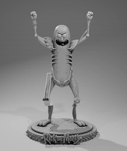 Pickle Rick | 3D model