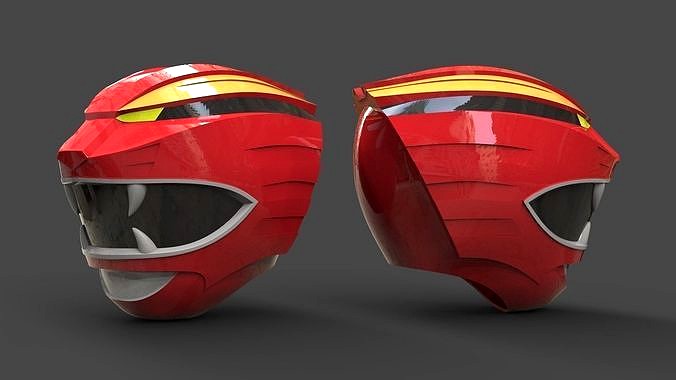 Gao Ranger Red Helmet | 3D model
