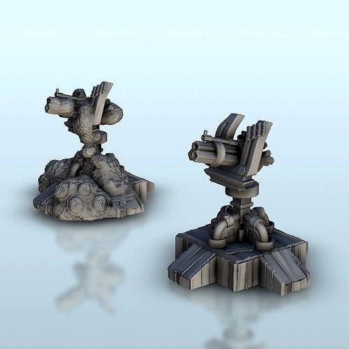 Shield turret - Warhammer 40 000 40k Star Wars Legion 3D print | 3D model