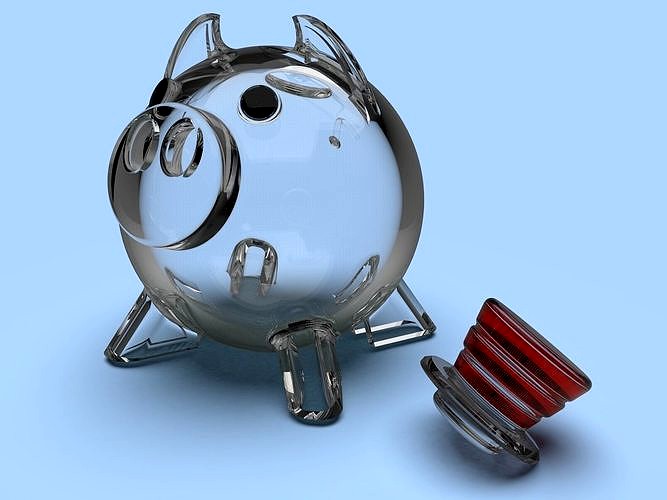 Money box the game squid 3d model for 3D printing | 3D