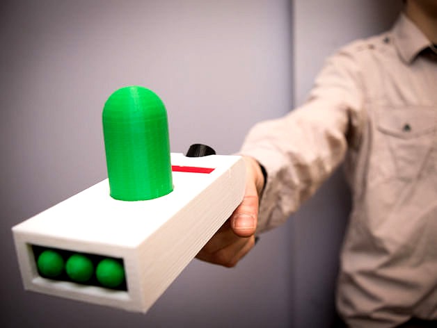 RIcks portal gun from Rick and Morty cartoon | 3D model