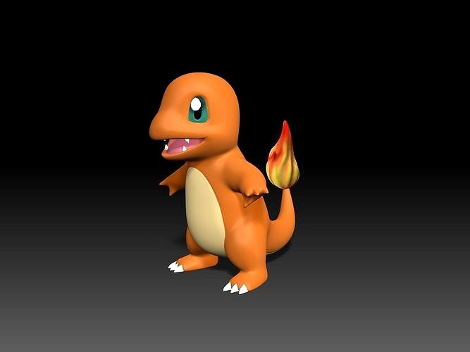 Pokemon Charmander 3D Print model | 3D