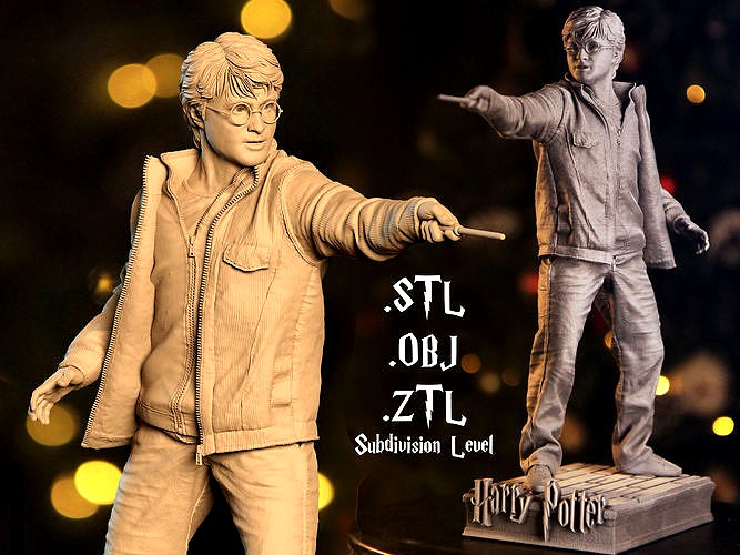 Harry Potter Print Ready 3D Model | 3D