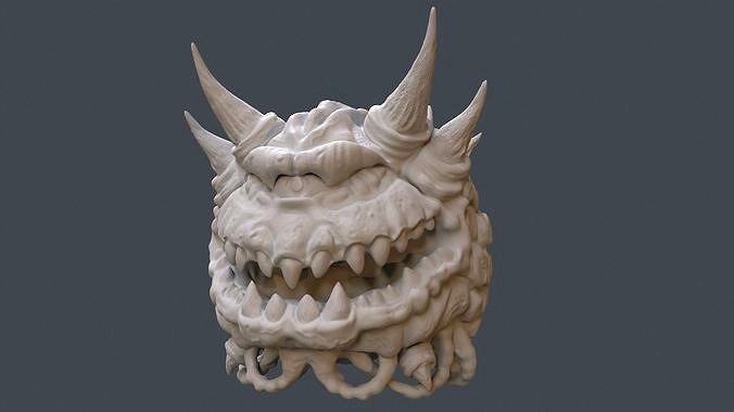 Doom Cacodemon DOS 3D Print Model | 3D