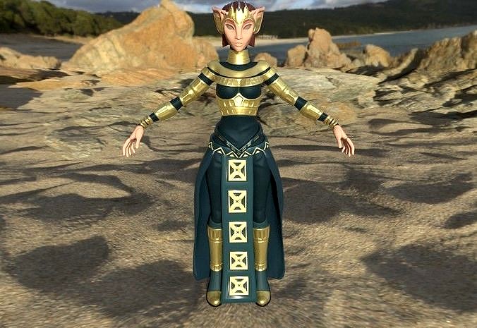 Queen Miraj Scintel was a villain in Star Wars 3d print | 3D model