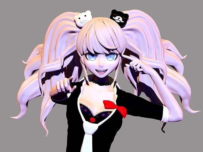 Junko Enoshima Danganronpa | 3D model