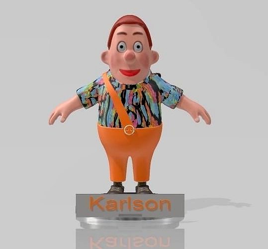 3D model in STL format - Karlson - for 3D printers | 3D