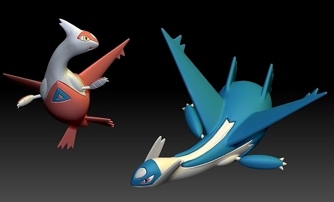 Pokemon Latios Latias | 3D model
