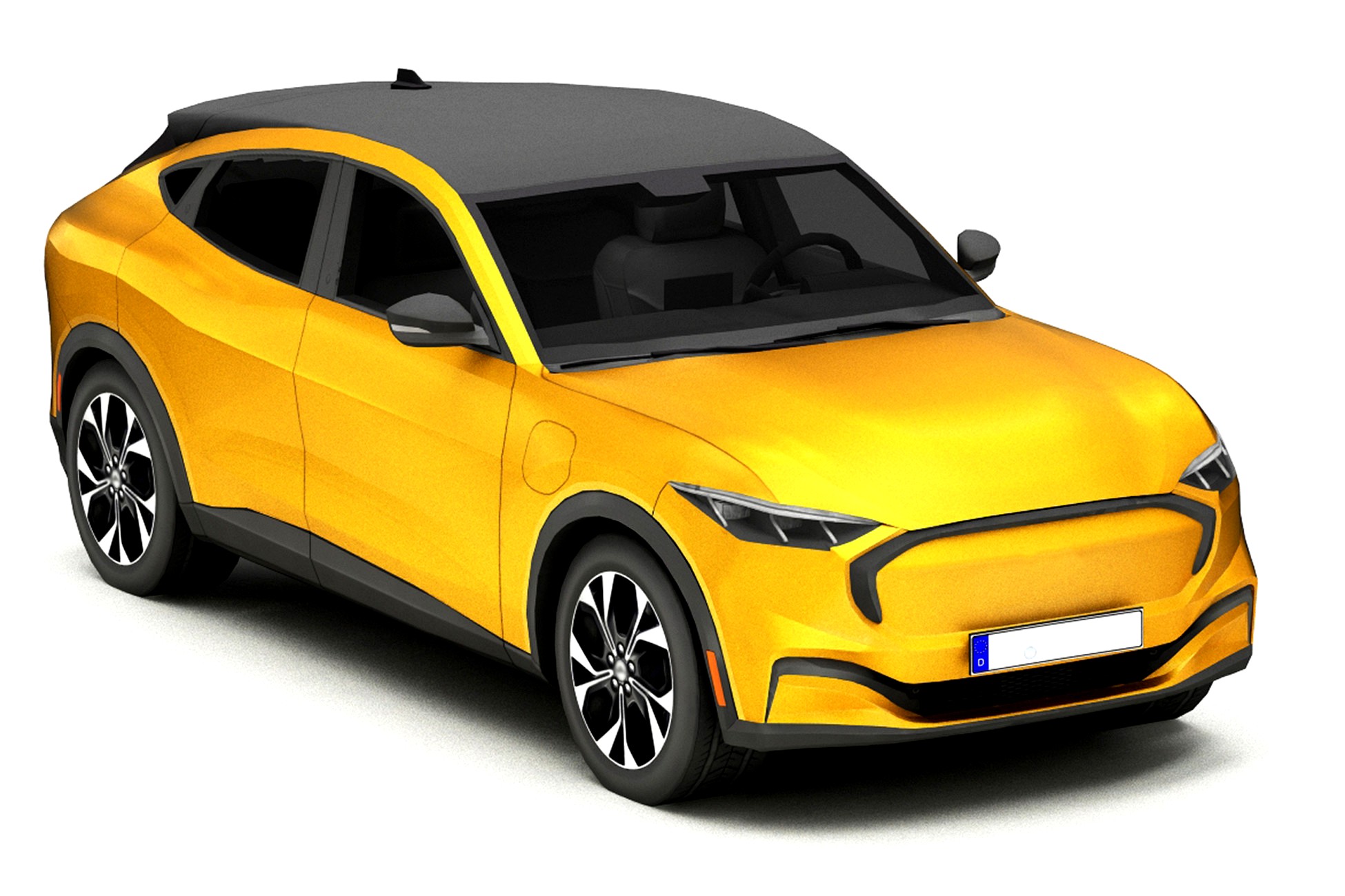 Realistic Car 3-V5 3d model