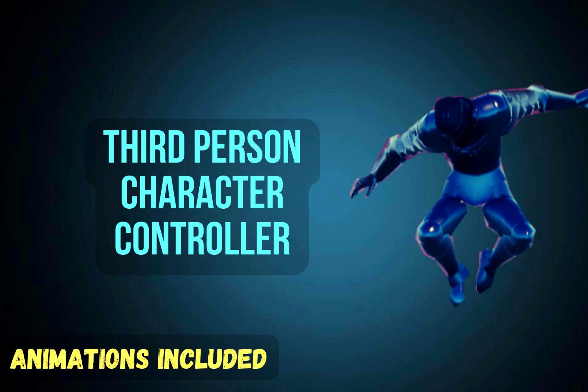 Complete Third Person Character Controller 3d Model 