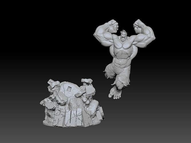 The Incredible Hulk | 3D model