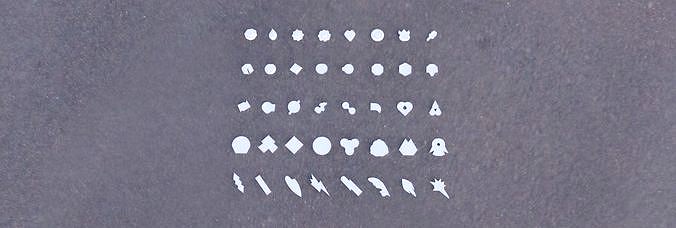 Pokemon Badges Generation 1 -5 | 3D model