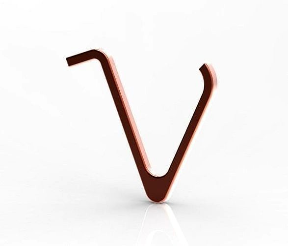 Frequency Physics Symbol | 3D model