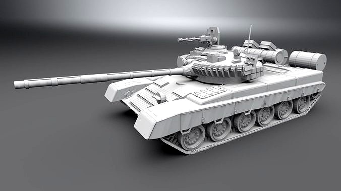 T80 Tank scale model | 3D