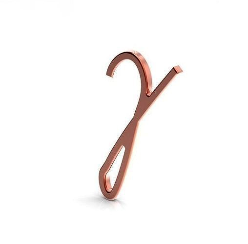 Gamma Physics Symbol | 3D model