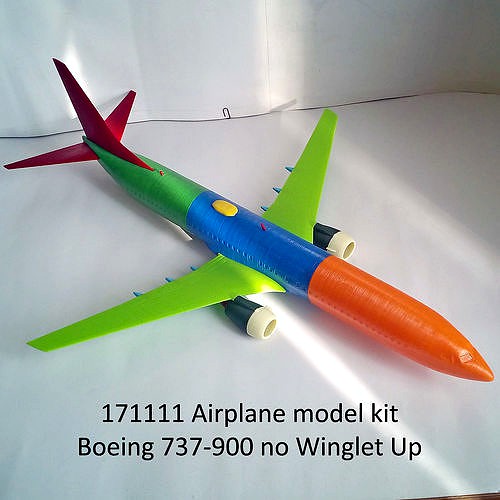 171111 Boeing 737-900 no Winglet Up | 3D model
