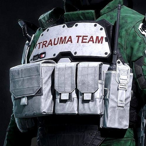 Cyberpunk 2077 - Trauma Team - Chest Armor | 3D model