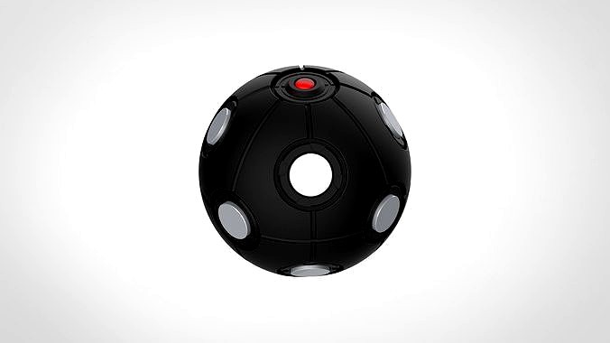 Bat bomb from the movie Batman Begins | 3D model