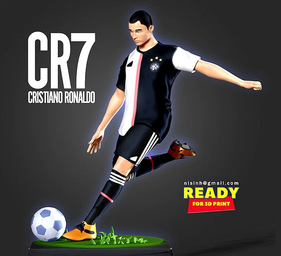Cristiano Ronaldo - CR7 | 3D model