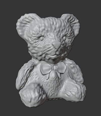 Mini Bear 3D Print Ready Model | 3D