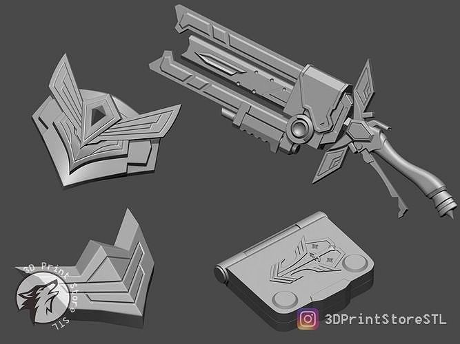 Battle Professor Graves Skin LOL league of legends - Fan Art | 3D model