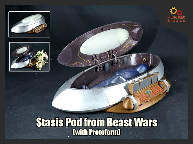 Stasis Pod from Transformers Beast Wars | 3D model