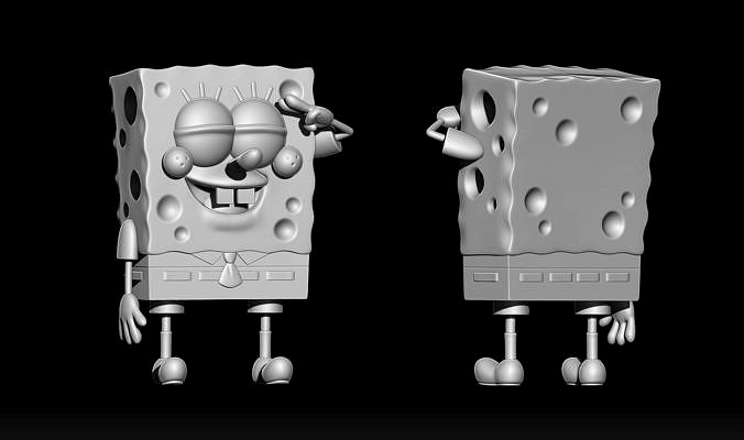 SpongeBob Squarepants 3D print model | 3D