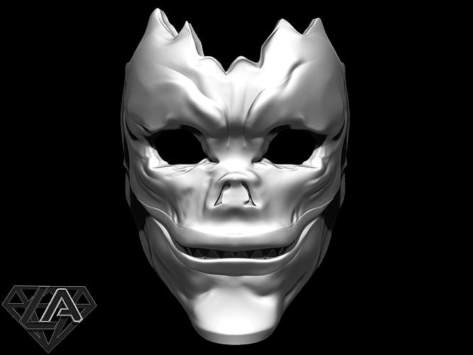 Death note anime Ryuk mask | 3D model