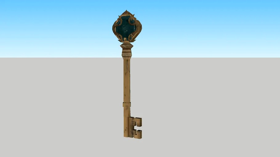 evil key 3d model