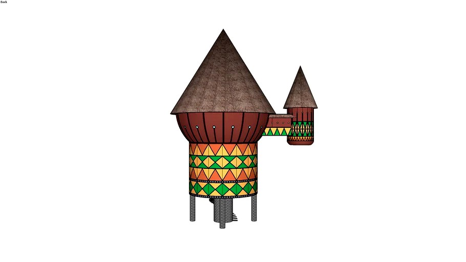 HunterXHunter Greed Island Starting Point 3d model