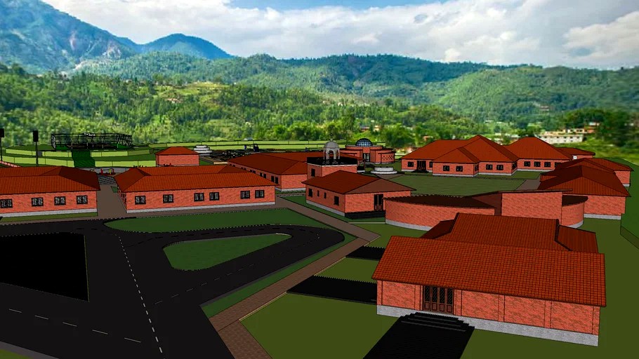 School design 3d model