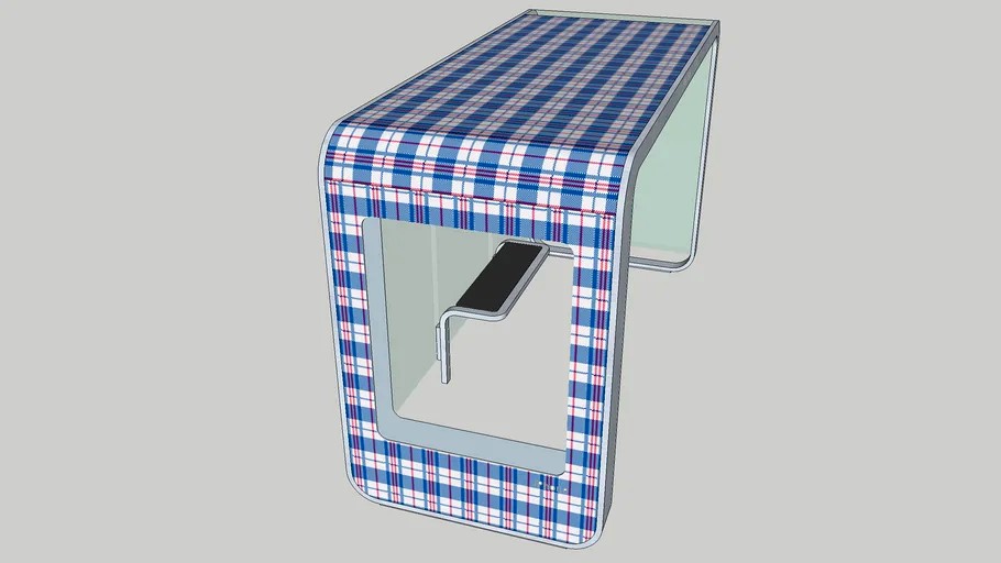 Grand Central Midrand Bus Stop1a 3d model