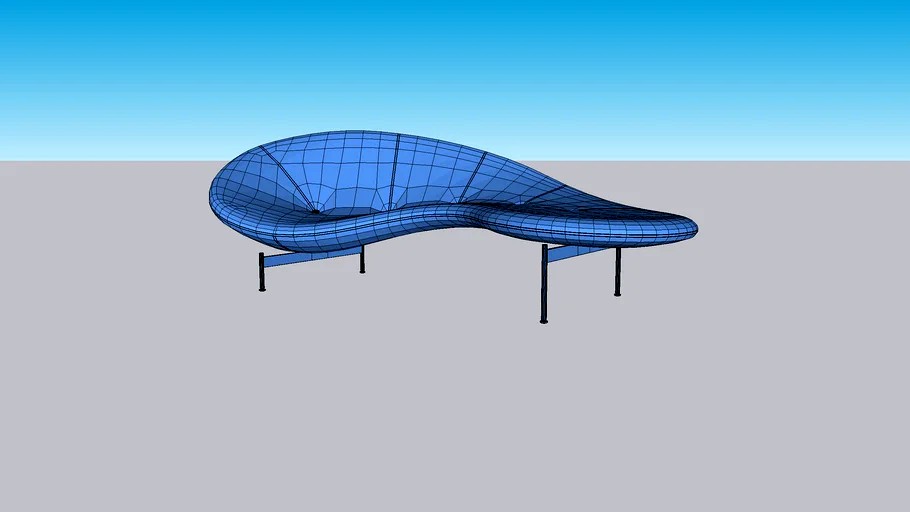 B&B Italia Edamame Sofa: Eda-Mame 3d model