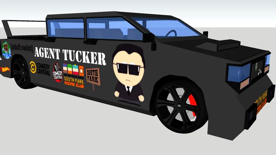 South Park Agent Tucker Car 3d model