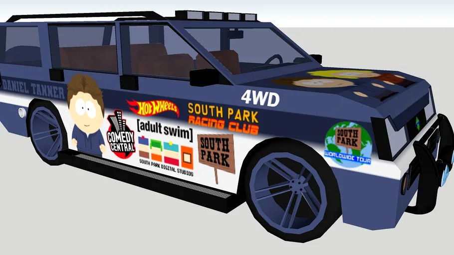 South Park Daniel Tanner Car 3d model