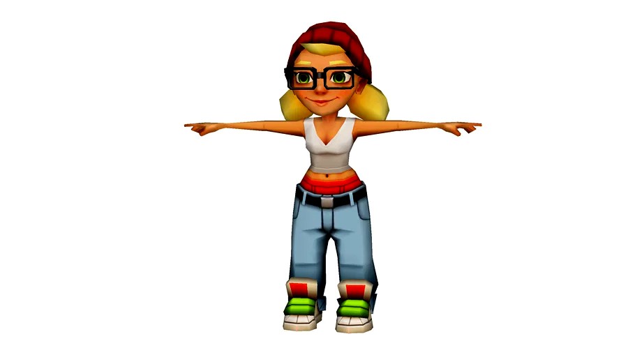 Tricky - Subway Surfers 3d model
