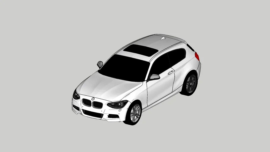 2013 BMW F21 M135i 3d model
