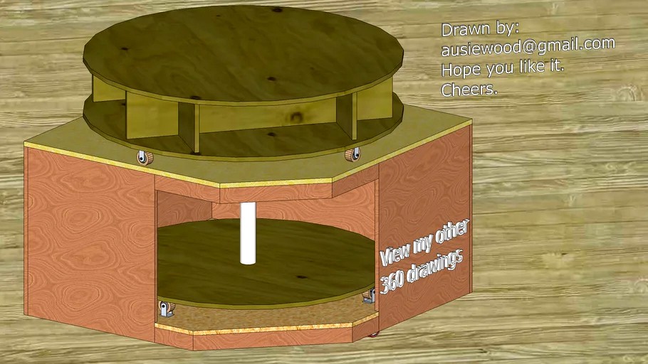 Corner Bench 3d model