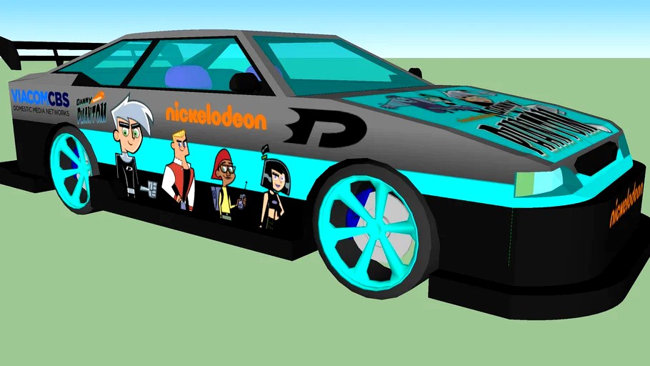 Nickelodeon Danny Phantom Car 3d model